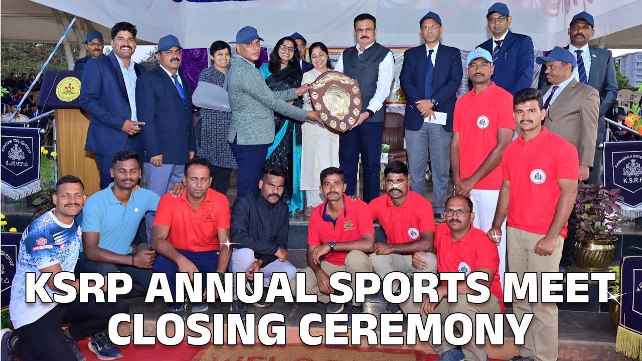 Highlights of ANNUAL SPORTS MEET | CLOSING CEREMONY | ALOK MOHAN IPS ...