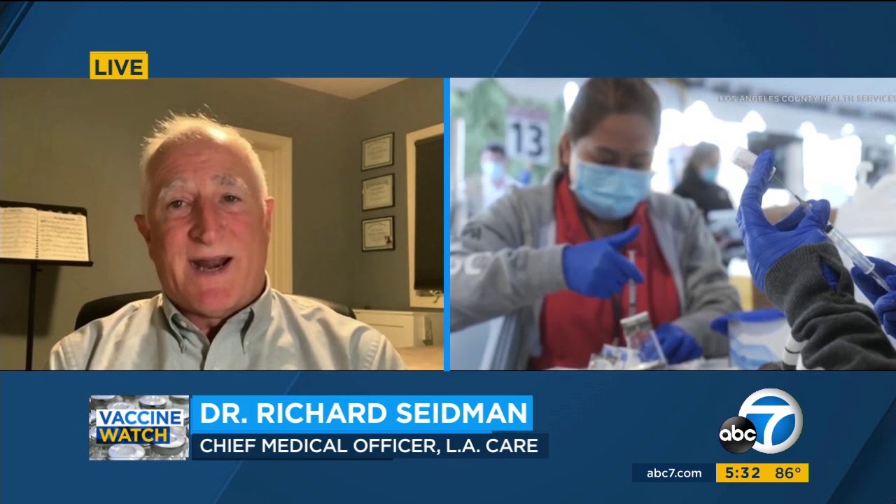 Chief Medical Officer Dr Richard Seidman on KABC - YouTube
