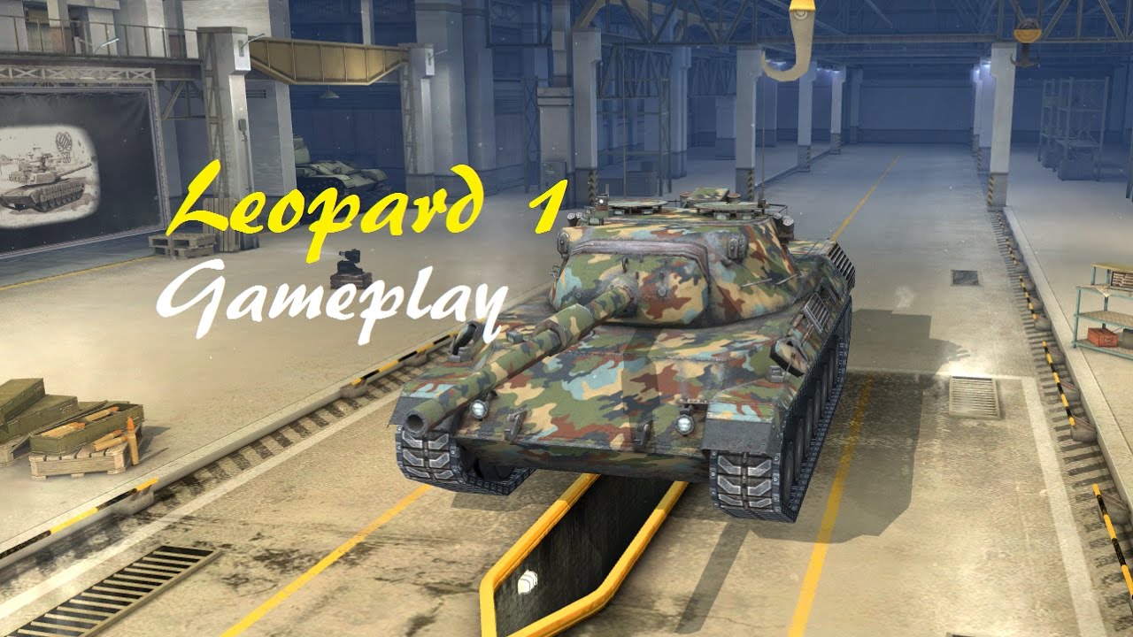 World of tanks blitz Leopard 1 gameplay - YouTube