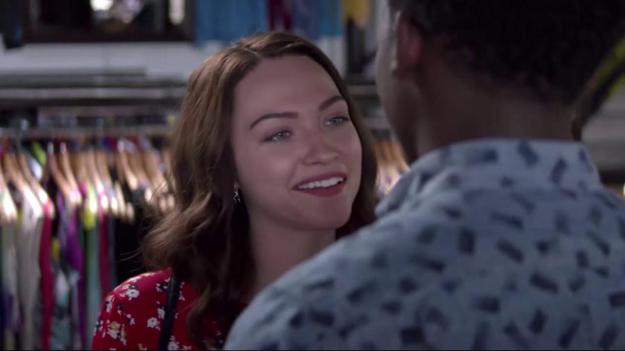 Interracial kiss - God Friended Me 5 - YouTube