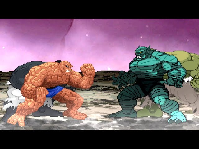 Hulk Vs Juggernaut Vs Rhino Vs Thing