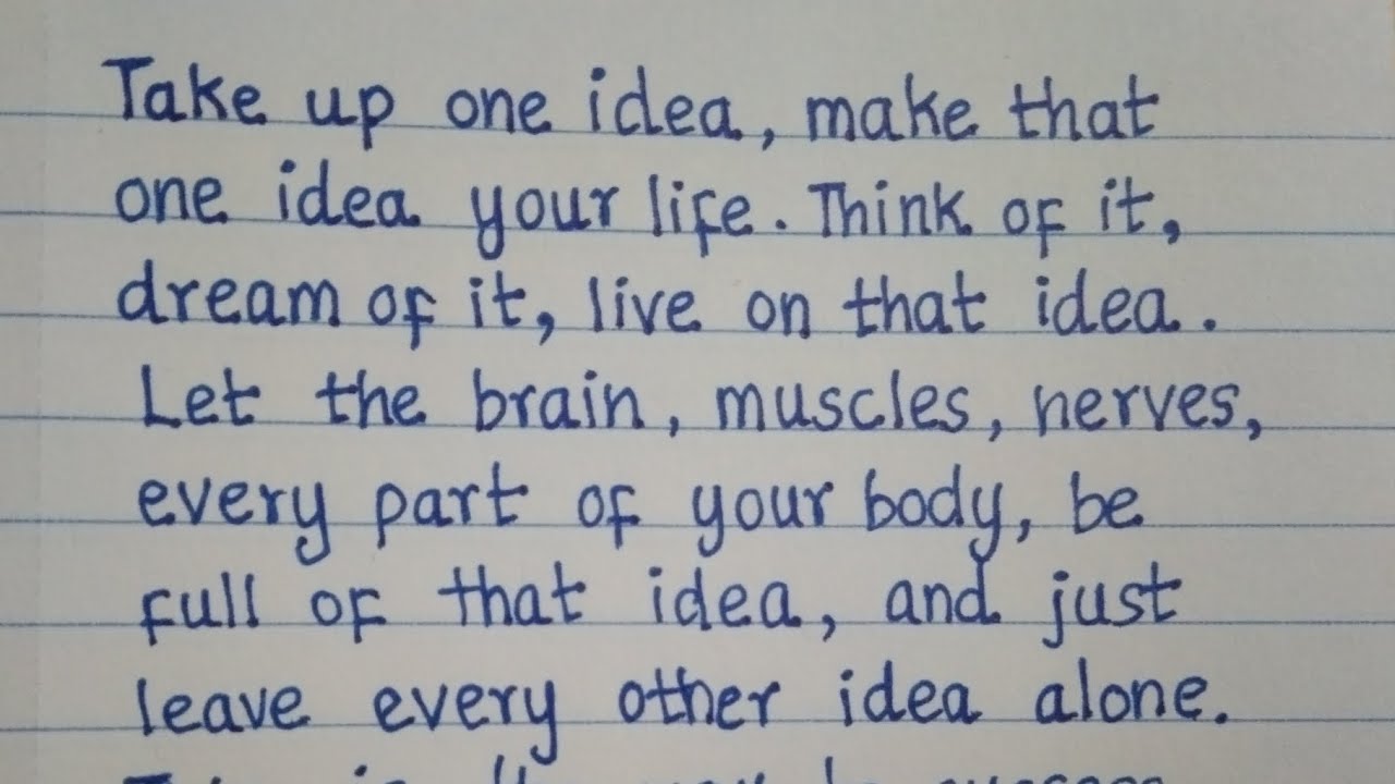 A Beautiful Handwriting always needs Patience # writing #satisfying ...