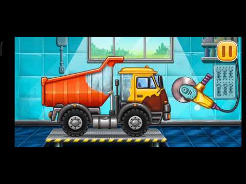 İnşaat ustası oldum 2 (oyun, çocuk, video, kepçe,kamyon,vinç,beton mikseri,araba,oyun)