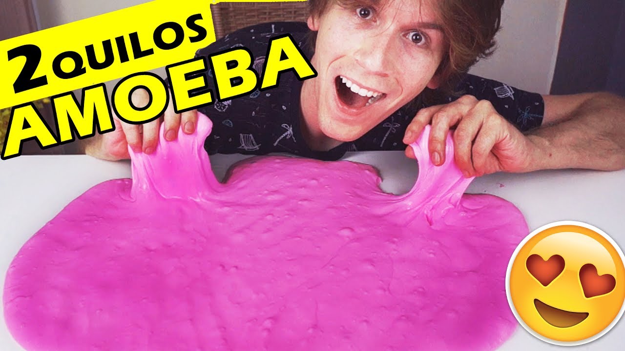 AMOEBA GIGANTE - Slime com mais de 2kg | TIO LUCAS - YouTube