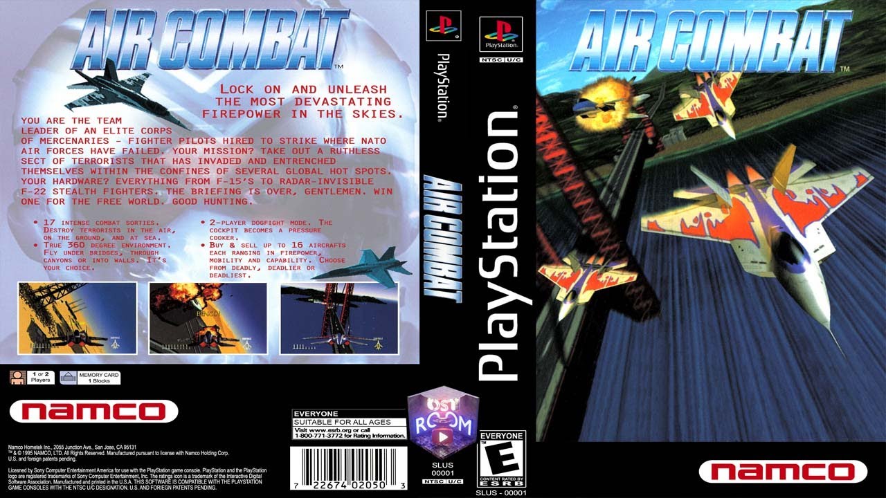 Air Combat - Playstation | Original Sound Track High Quality - YouTube