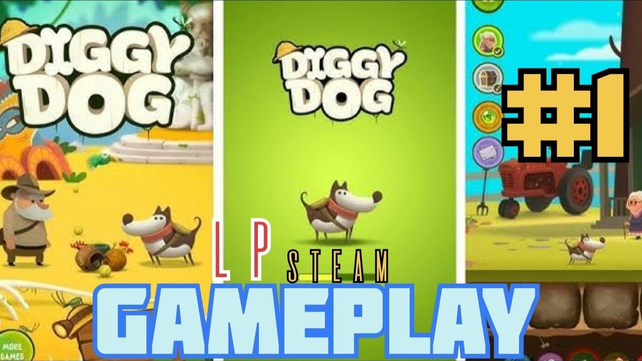 My Diggy Dog 2 Android, iOS) Gameplay Part1 Walkthrough - YouTube
