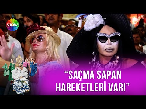 Banu Alkan'ın hareketleri Bülent Ersoy'u rahatsız etti! | Dünya Güzellerim