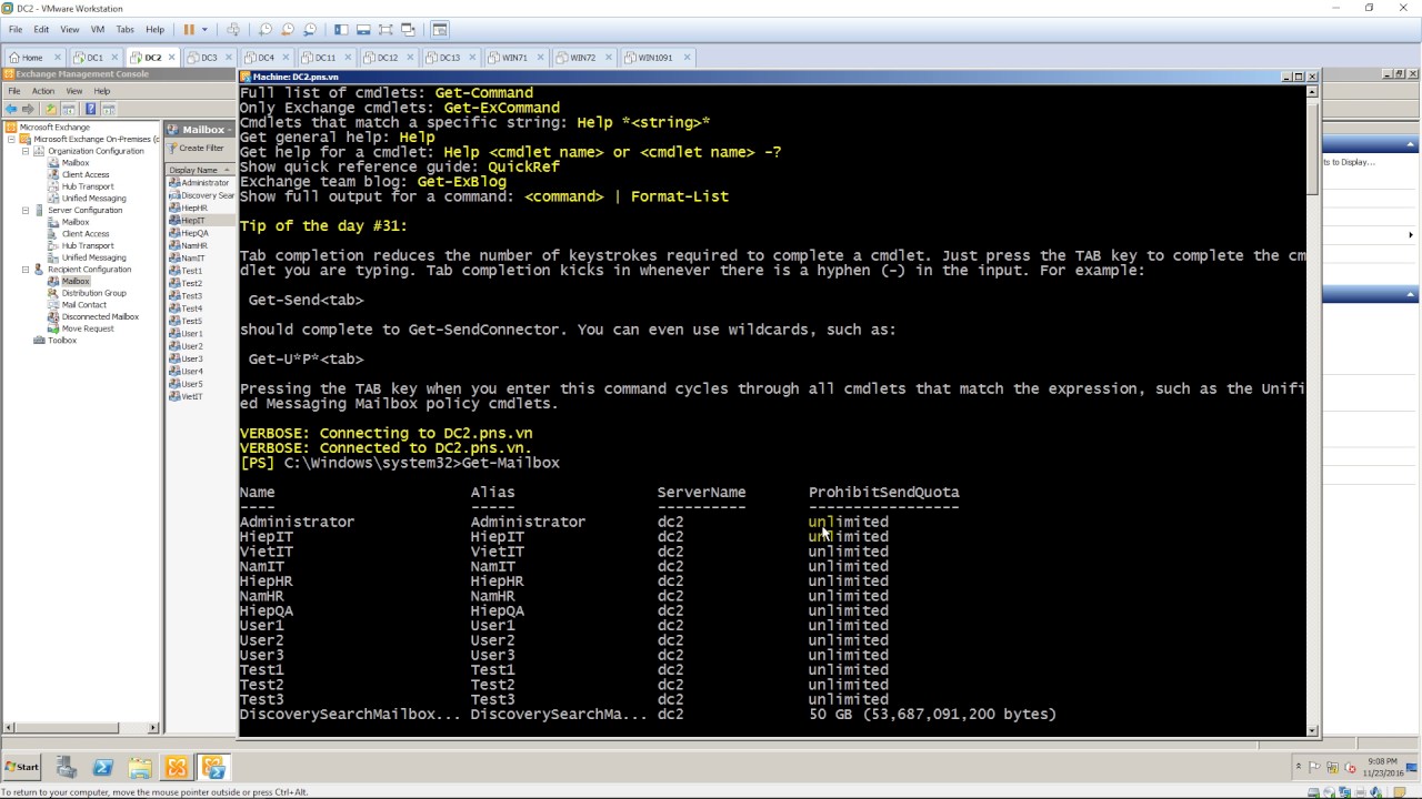 EMS : Set Message Size restrictions on Sending and Receiving - YouTube