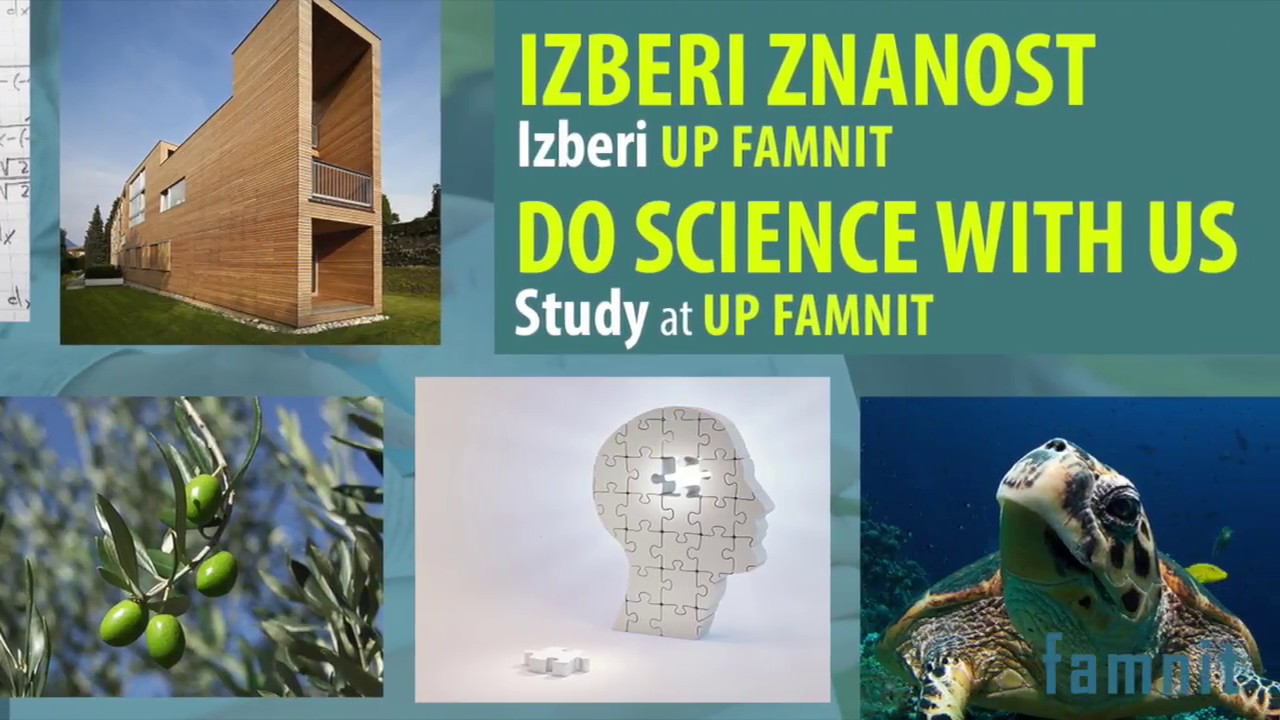 Study @ UP FAMNIT! - YouTube