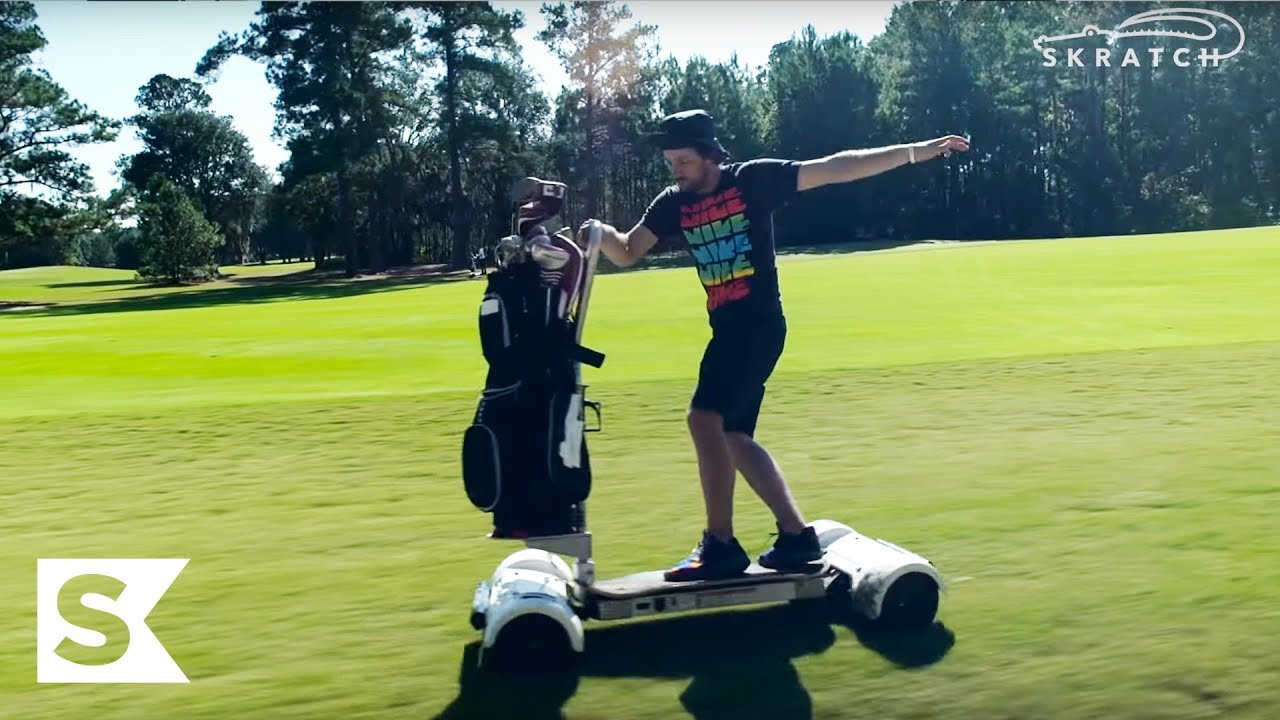 Golf Cart vs. Golf Board | Adventures In Golf Season 1 - YouTube