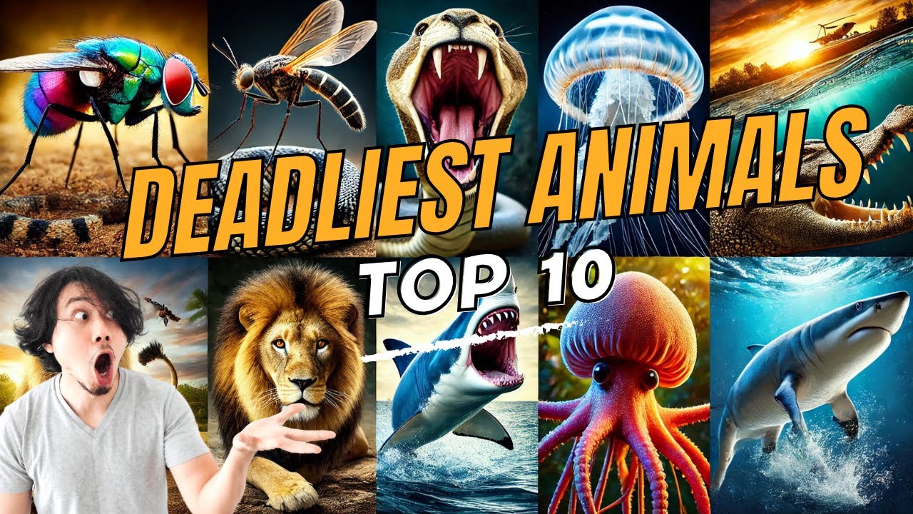Top 10 Deadliest Animals in the World - You Won't Believe #1! - YouTube