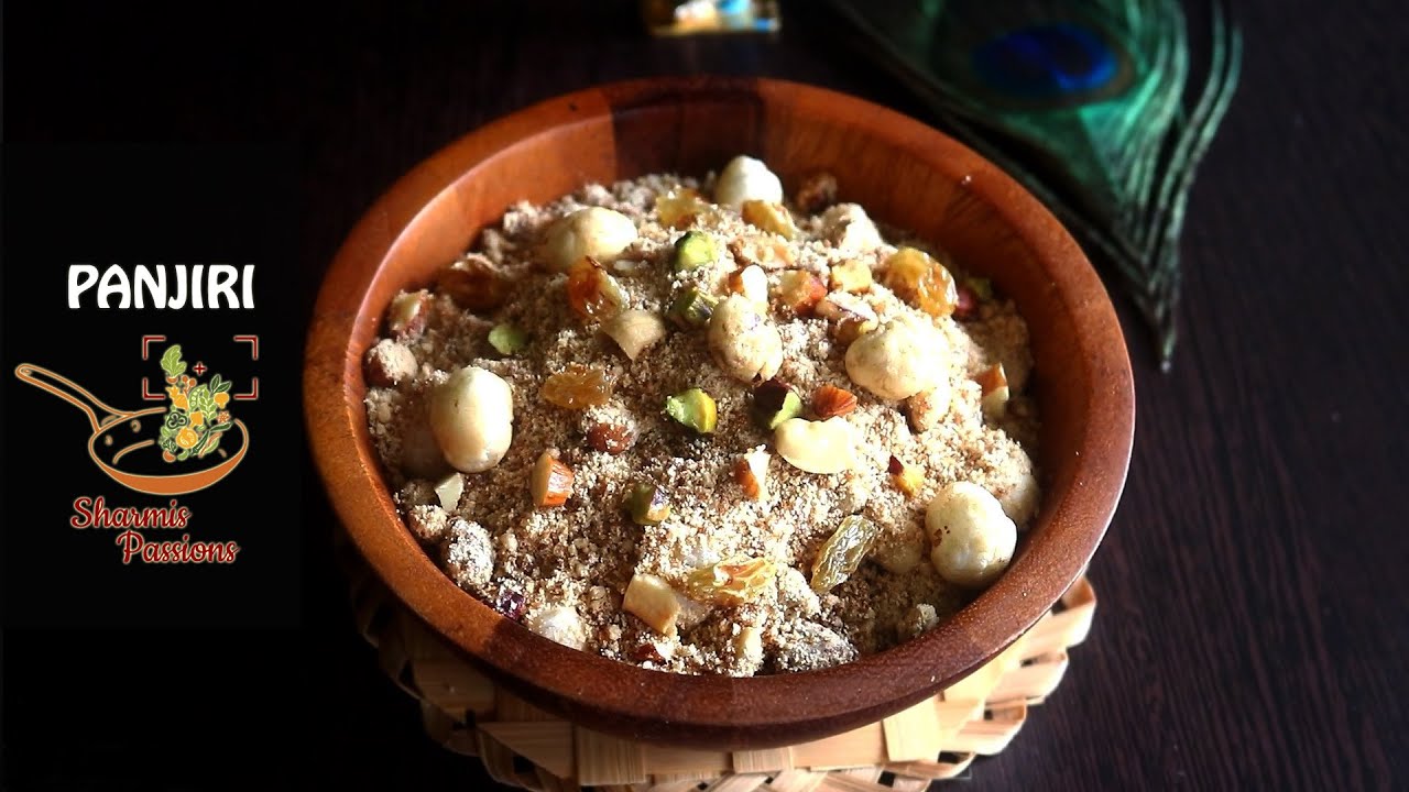 Panjiri recipe, How to make panjiri recipe - YouTube