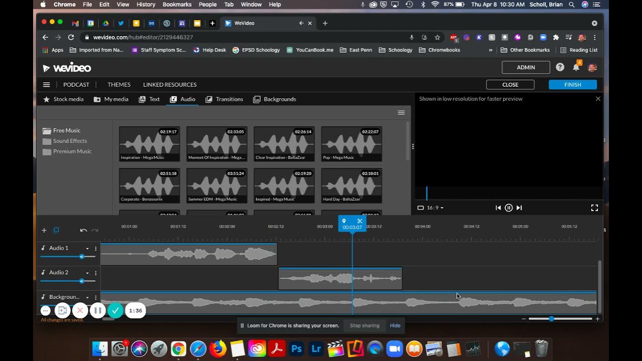 WeVideo: Adding Audio and Music - YouTube