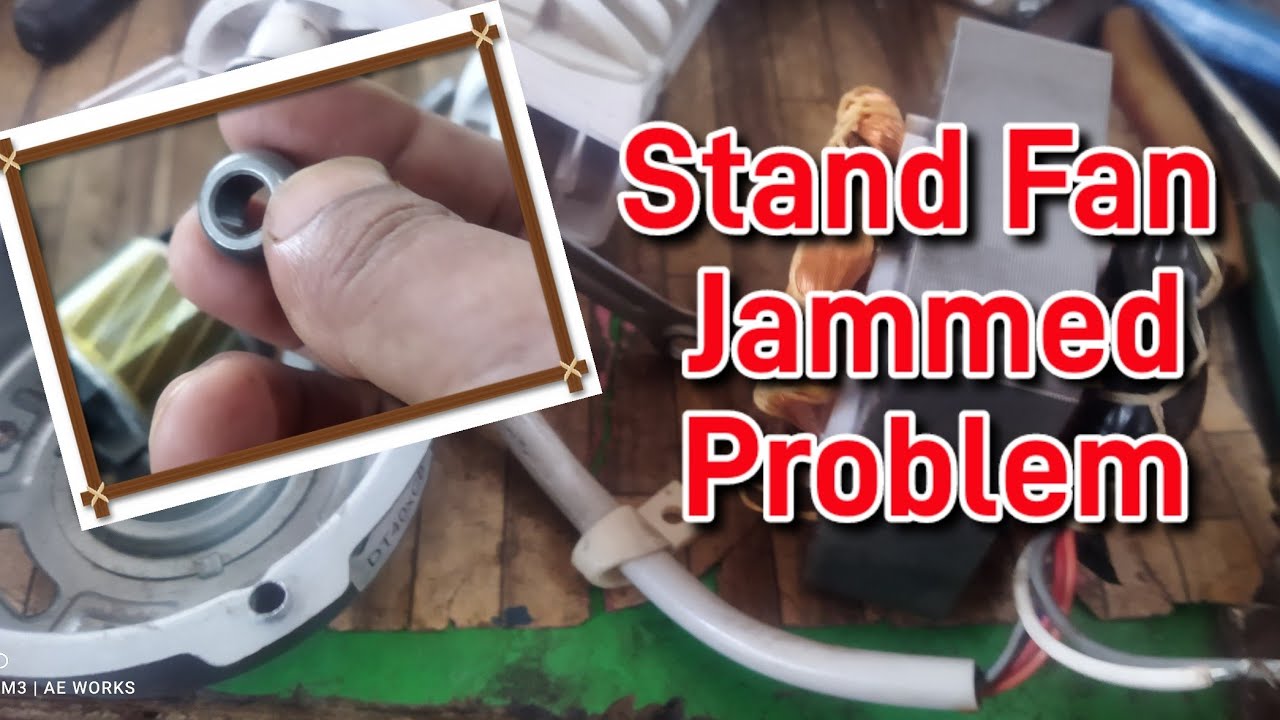 Stand Fan Repair Supply Dana Par Jammed || Stand Fan Bush Problem ...
