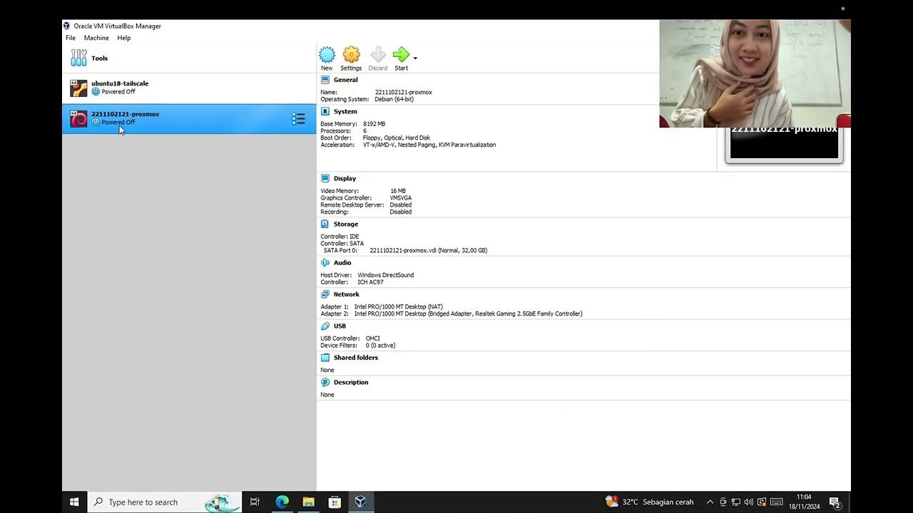 [S1IF-11-03] Praktikum Sistem Operasi - Instalasi Proxmox - YouTube