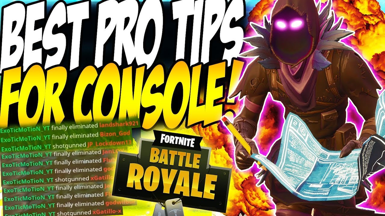 FORTNITE BEST PRO TIPS FOR CONSOLE PLAYERS!! | "How To Keep High Ground ...