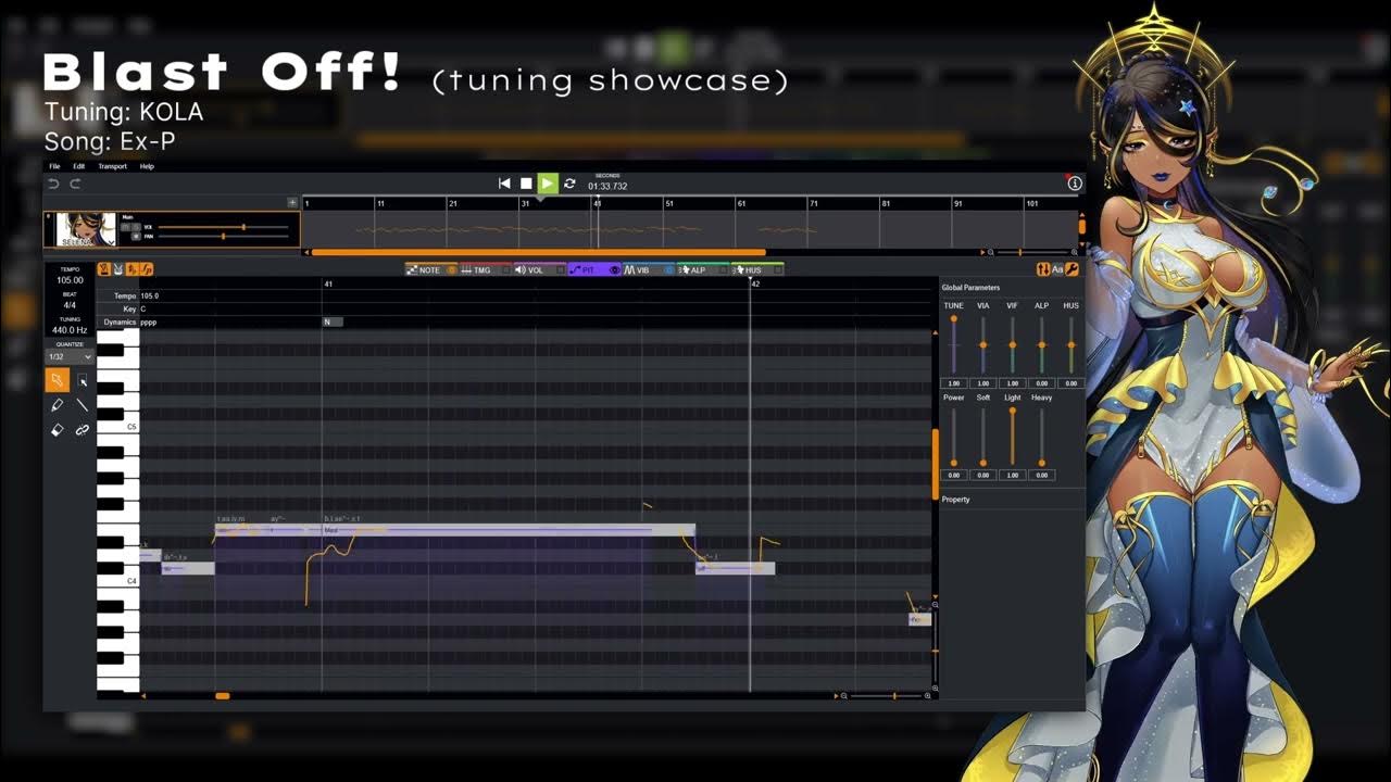 Blast Off! ft. VoiSona SELENA (Tuning Showcase) - YouTube