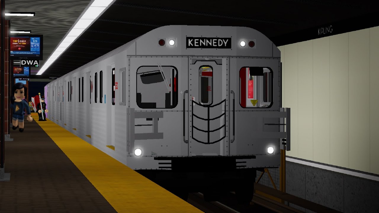 ROBLOX Trains: TTC Bombardier T1 departing Kipling Station (Ryzen_Nav's ...