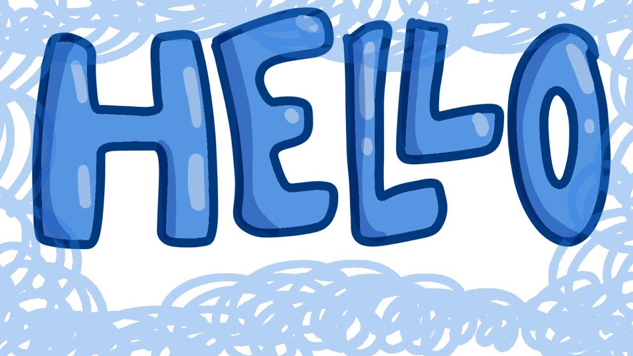 22 ways to say hello // animation - YouTube