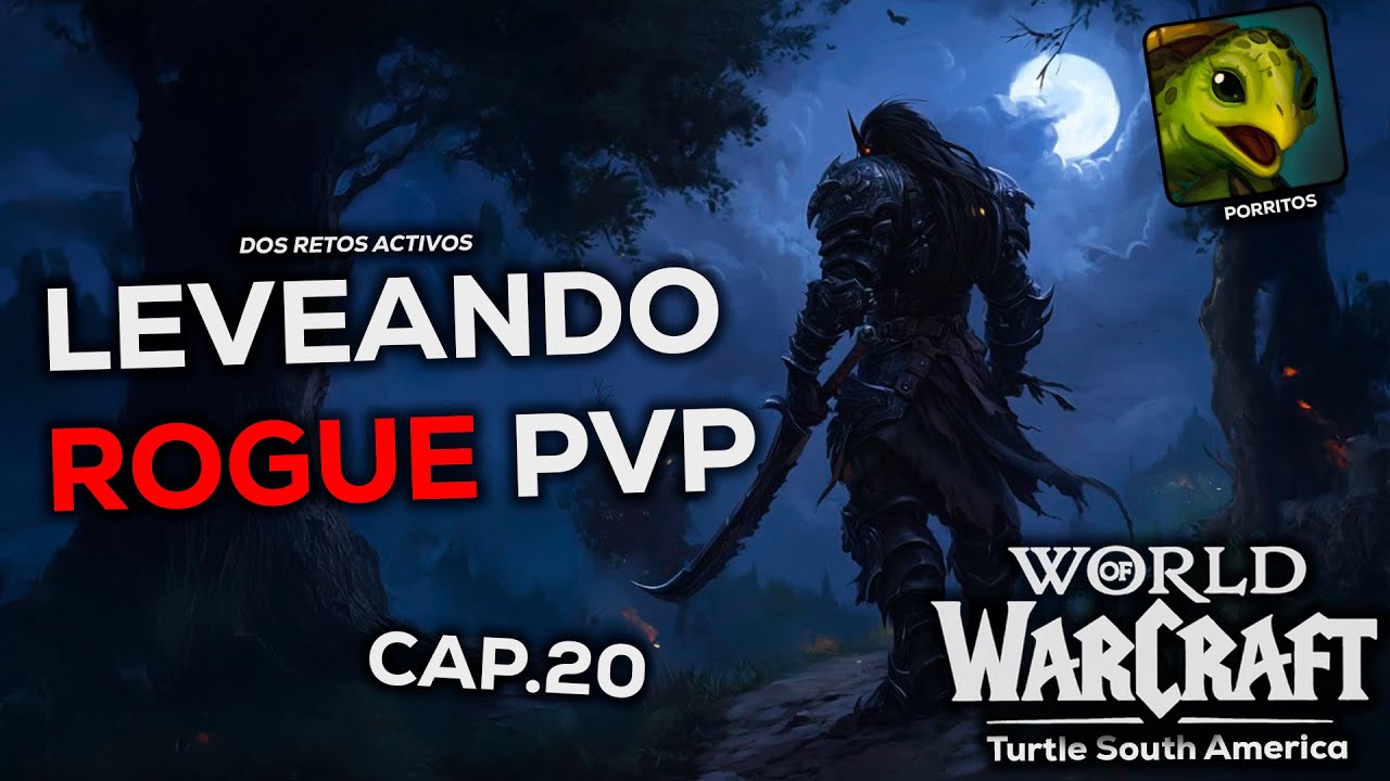 🔴[ Turtle WoW ] LEVEANDO ROGUE FULL PVP 45+ - YouTube