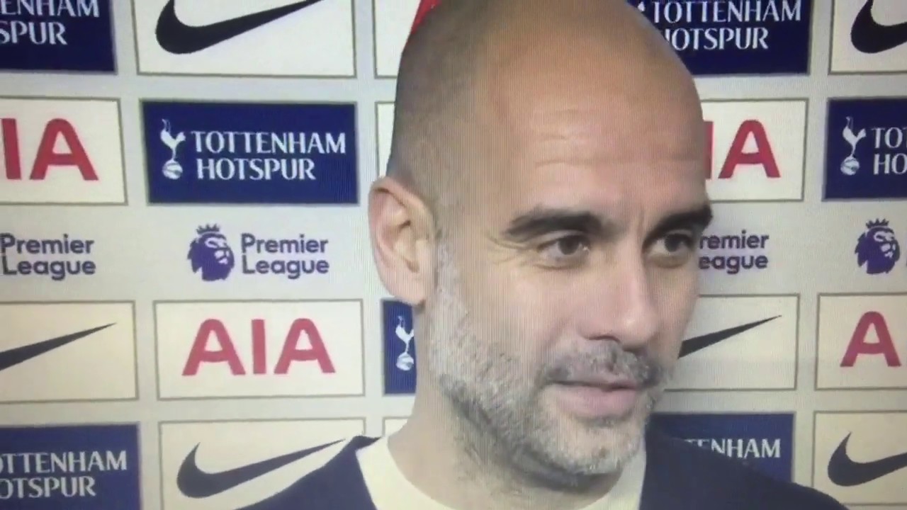 Pep Guardiola Pre-Match interview | Manchester City v Tottenham - YouTube