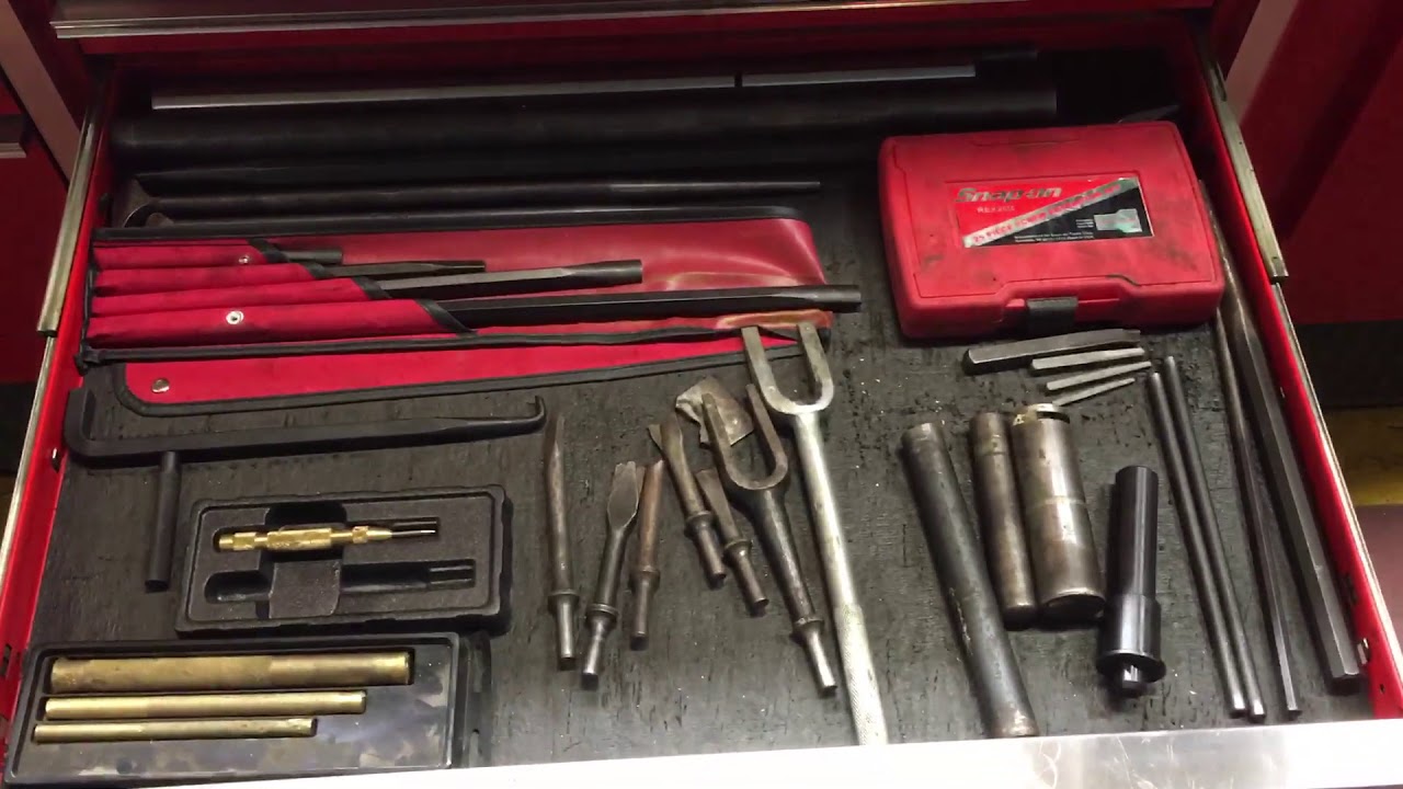Snap on Tool box tour update - YouTube