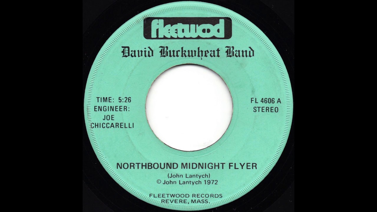 David Buckwheat Band - Northbound Midnight Flyer (1972) - YouTube
