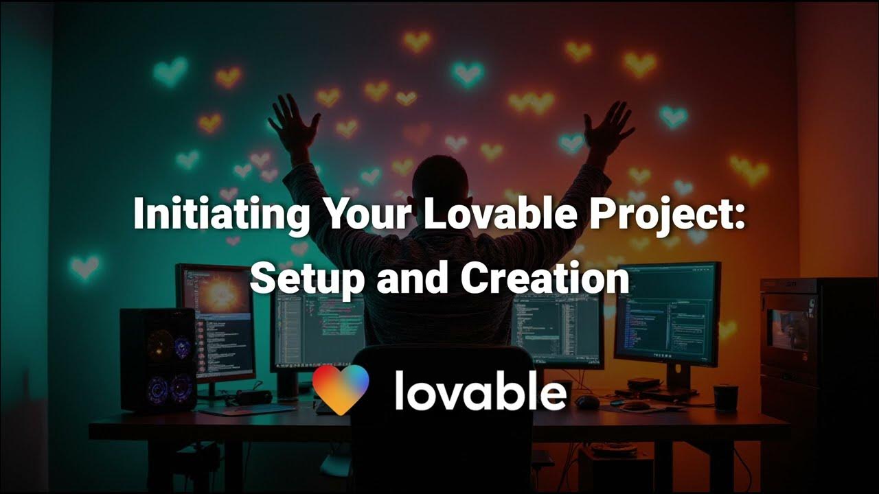 Chapter 7: Initiating Your Lovable Project Setup and Creation | Lovable.dev Course - YouTube