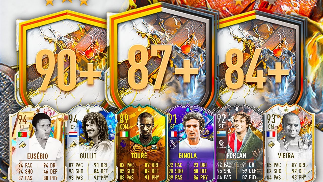 45x 87+ HERO PLAYER PICKS & 90+ ICON PACKS! 😨 FIFA 23 Ultimate Team ...