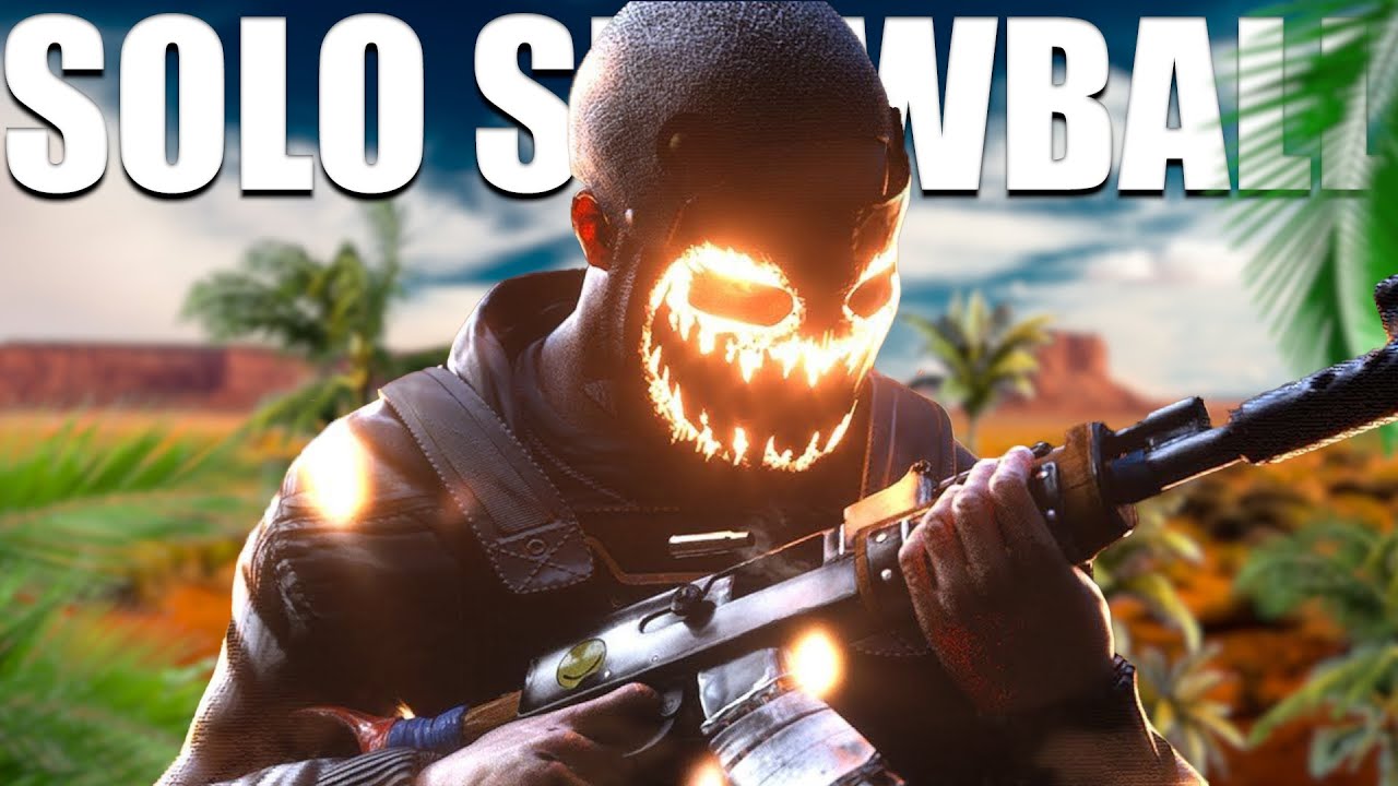 RUST - The Best Solo Snowball. Rust Solo Movie - YouTube