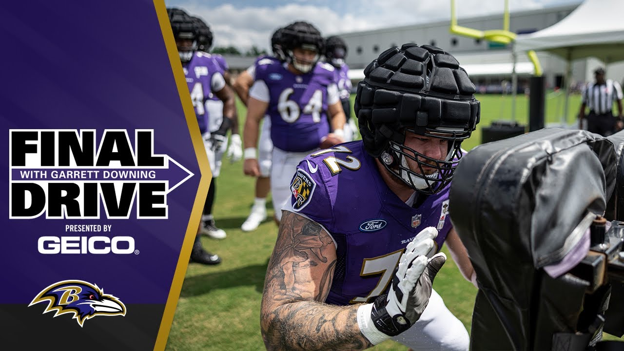 Breaking Down the Left Guard Competition | Ravens Final Drive - YouTube