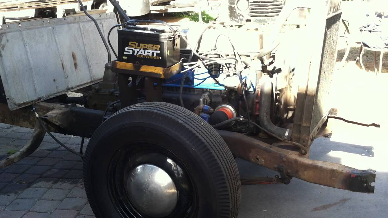 1952 FORD F-1 226 inline 6 six engine parts chassis 1951 1950 1949 1948 ...