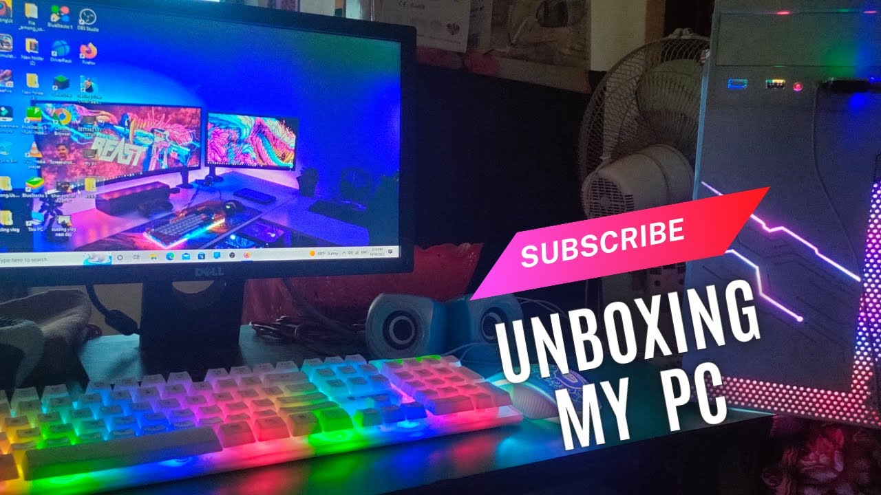 SETTING MY SETUP || my gaming setup reveal 🤔🤔 - YouTube