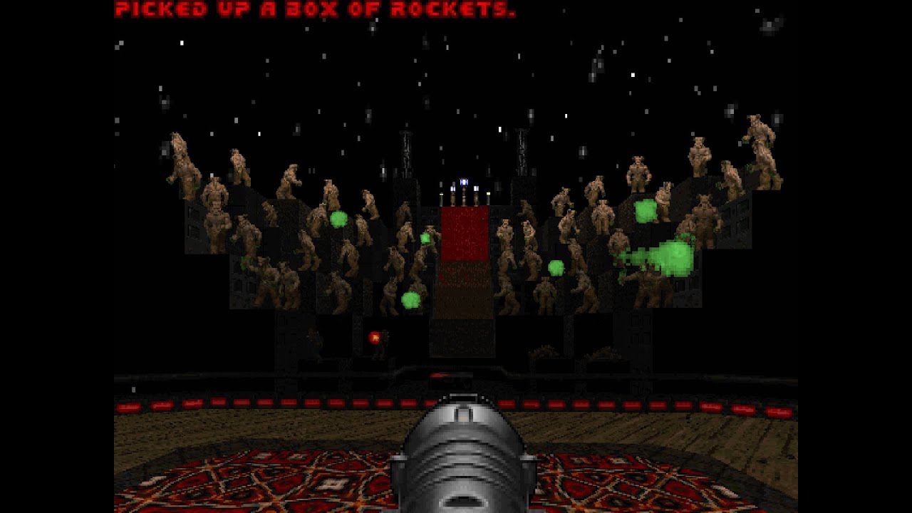 DOOM II - New Wad Sampler - Empire - HNTR - First Try! - YouTube