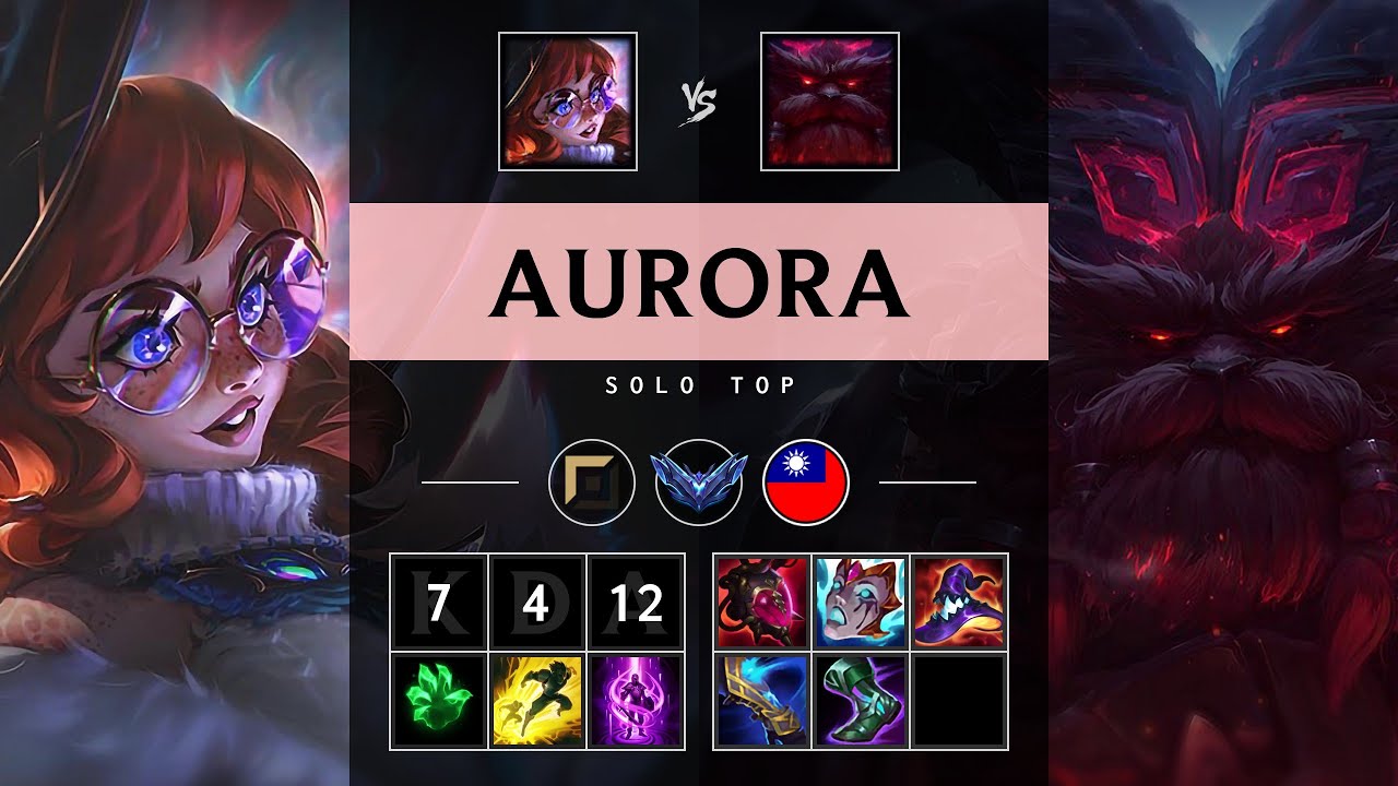 Aurora Top vs Ornn: Dominating - TW Diamond Patch 14.24 - YouTube