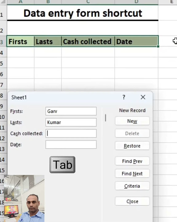 Data entry work in excel #ytshorts #excel #exceltips #exceltricks #dataentry - YouTube