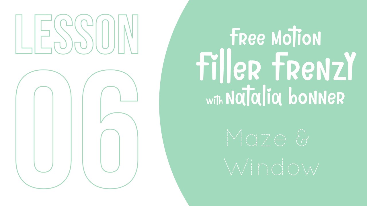 Free Motion Filler Frenzy - Maze & Wind - YouTube