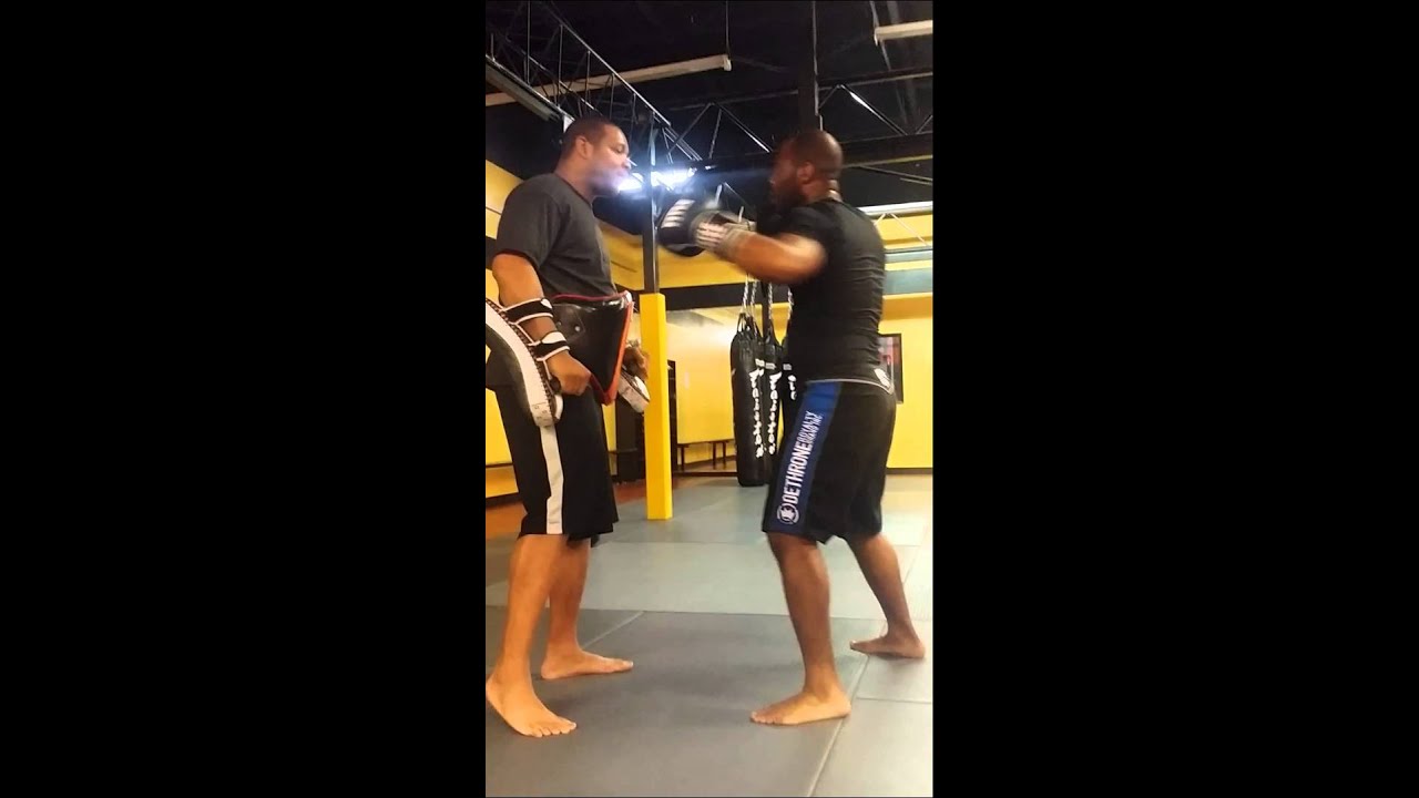 Anthony Gooch training with Travis Johnson - YouTube