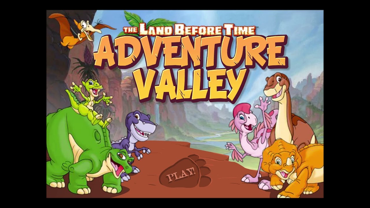 The Land Before Time - Adventure Valley - Map Music - YouTube
