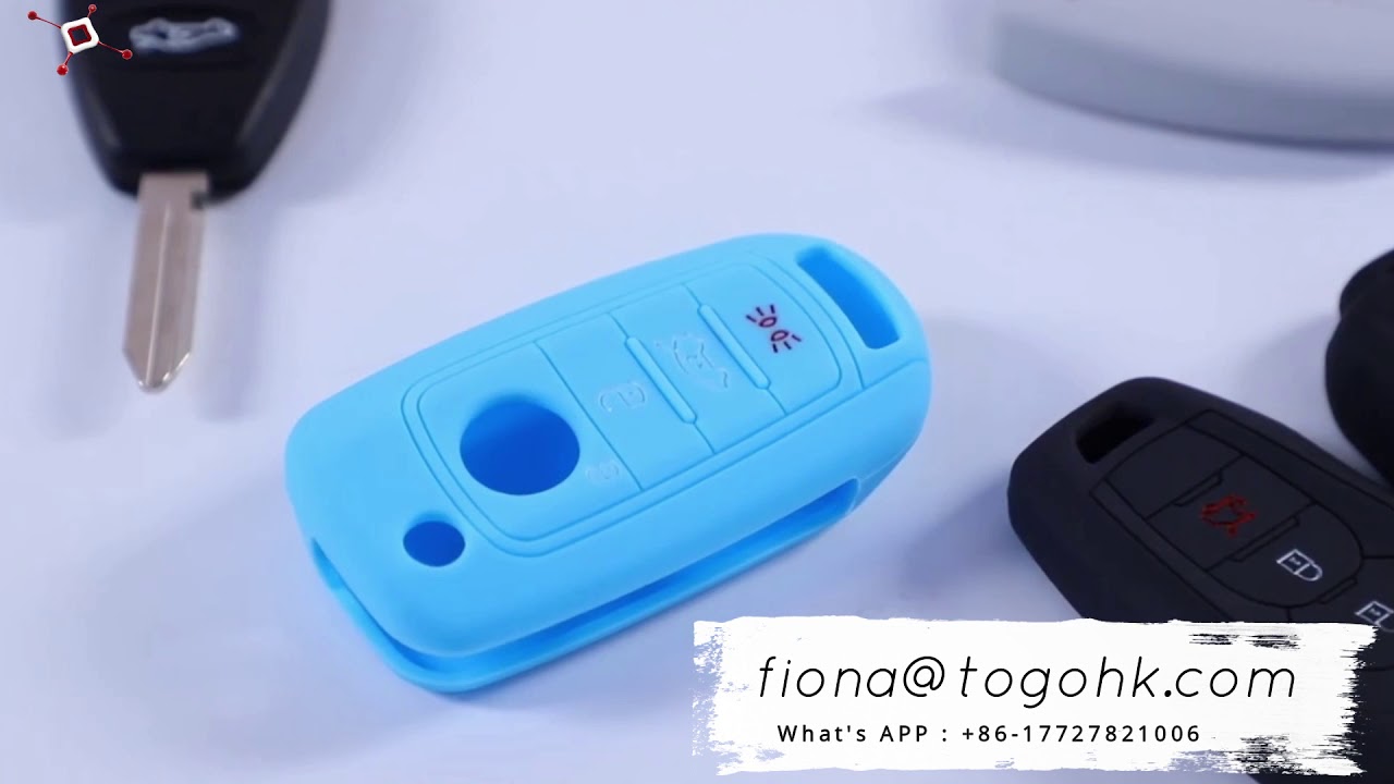 custom soft car key cover china - YouTube