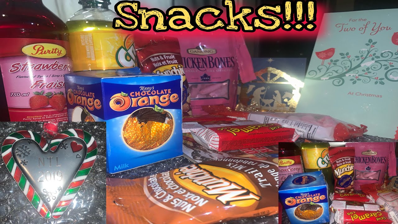 Snacks All The Way From Newfoundland & A Card From Vickie!!!! - YouTube