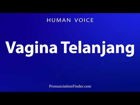 How To Pronounce Vagina Telanjang