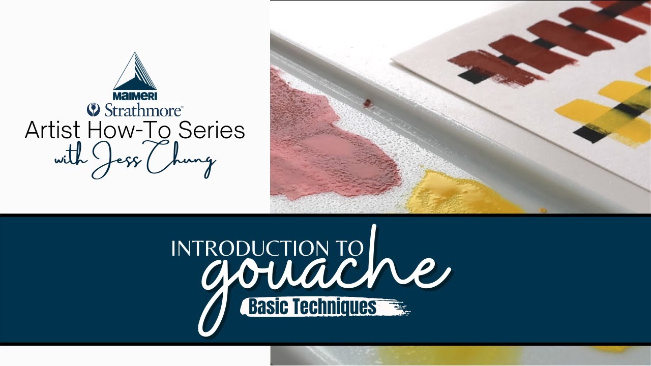 Introduction to Gouache: Basic Techniques - YouTube