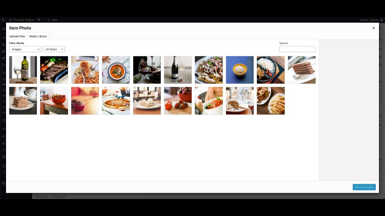Five Star Restaurant Menu - Adding Menus, Items and Sections - YouTube