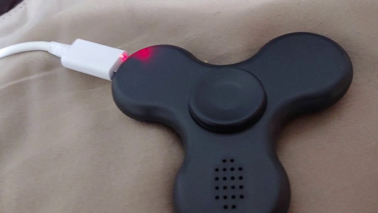 Using Tablet’s Charger to Charge Fidget Spinner - YouTube