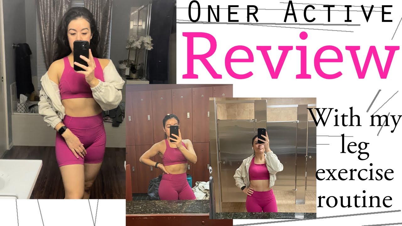 Oneractive by Krissy Cela Review with my leg exercise routine and Mod shots. - YouTube