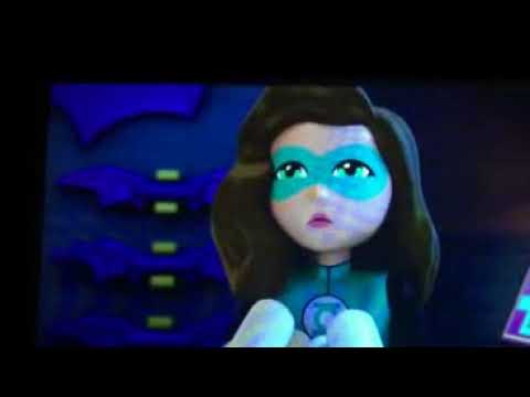 Green Lantern Girl Gulps Nervously - YouTube