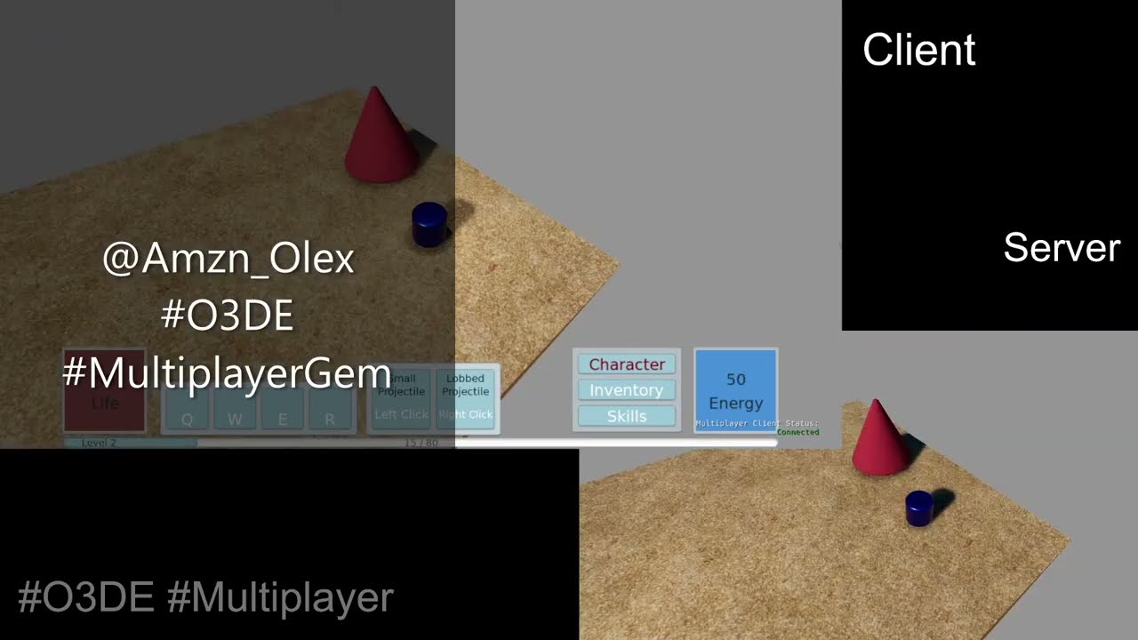 O3DE - ARPG, Part 17, First Multiplayer - YouTube