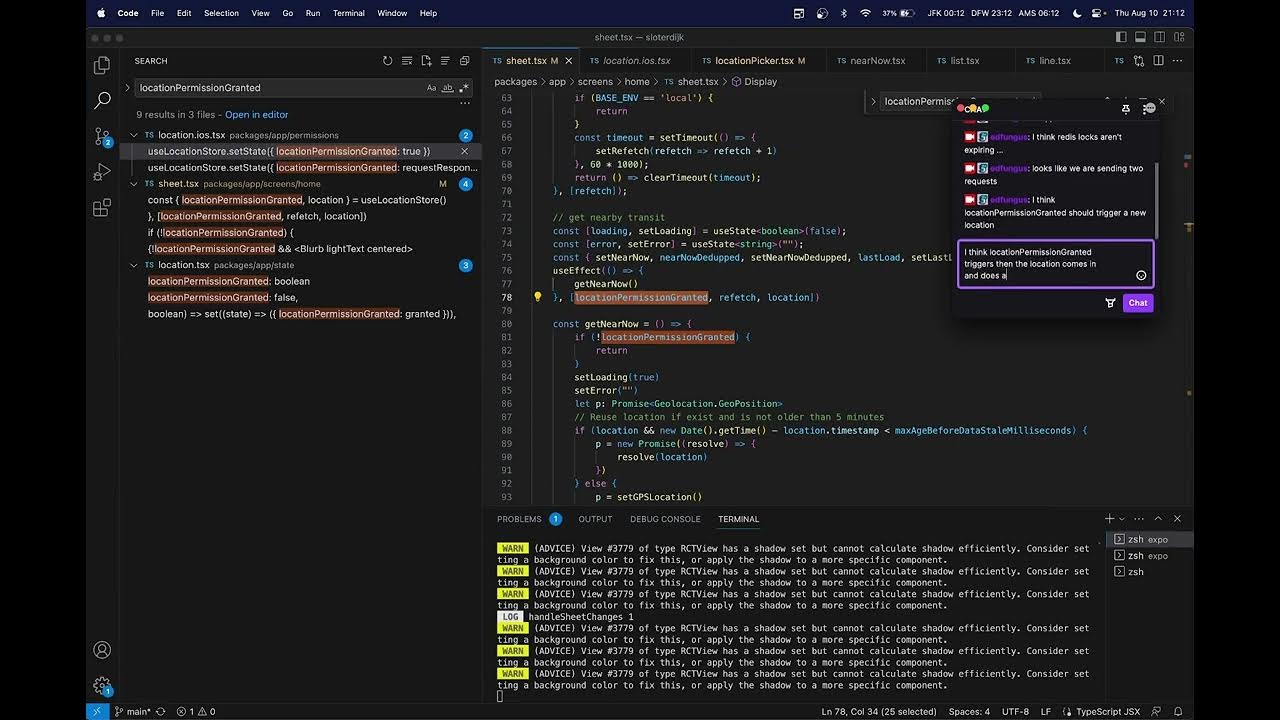 React Native iOS, Android and MapBox: Fixing small bugs and trying to get Android to work - YouTube