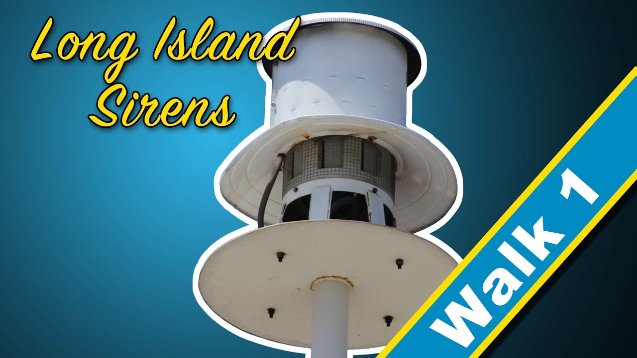 Long Island Siren Walk 1: A whole new world of sirens - YouTube